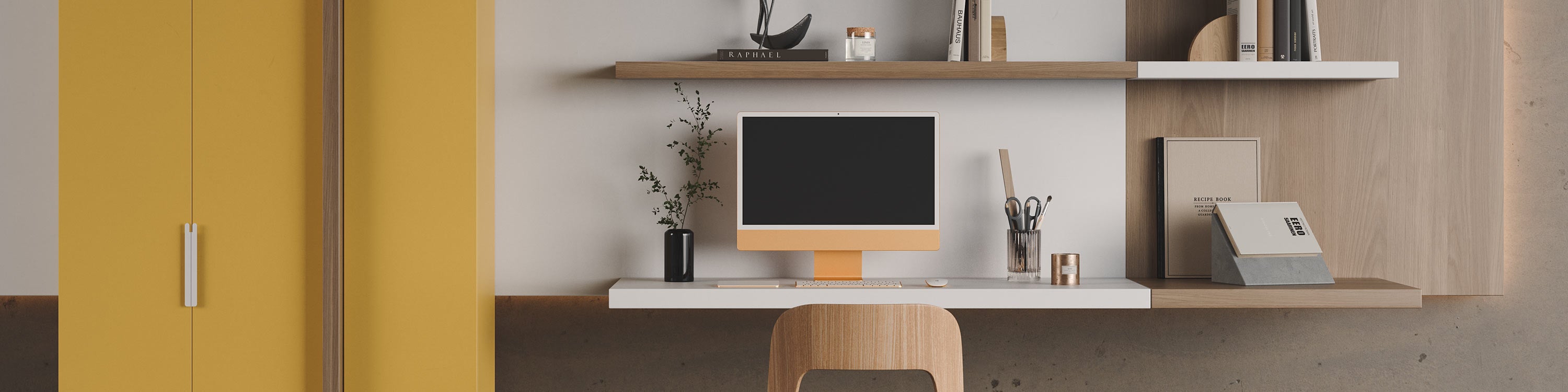 Yuri Floating Desks by Shelfology