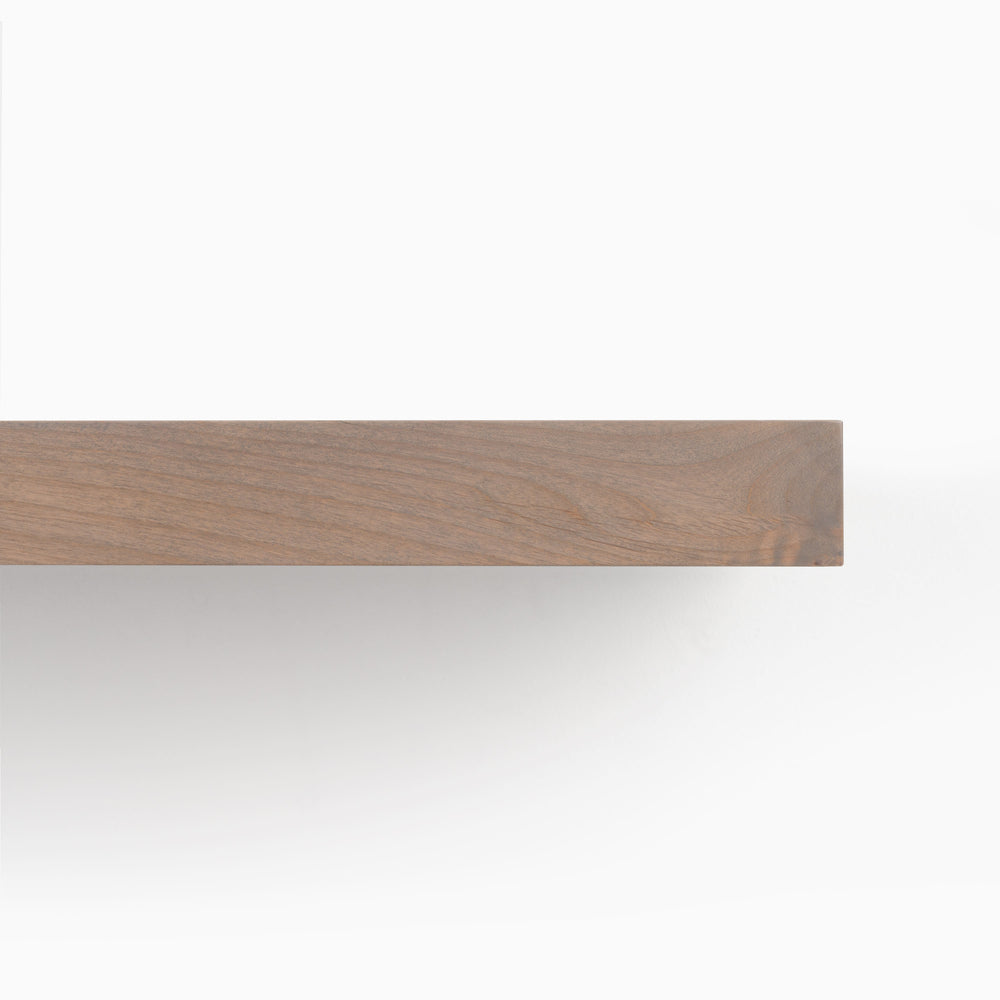 Aksel Hatch Grey Floating Shelf | Shelfology¨