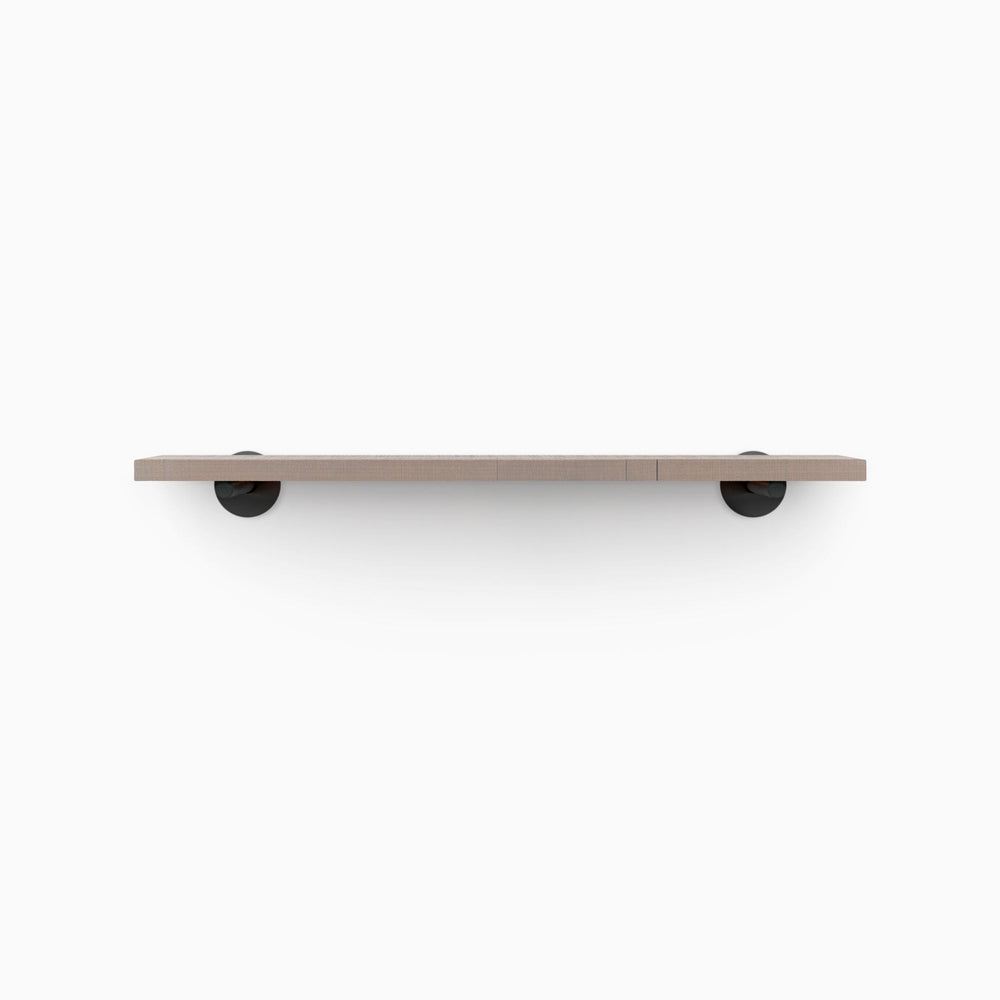 Roderick Hatch Grey Rustic Wall Shelf | Shelfology®