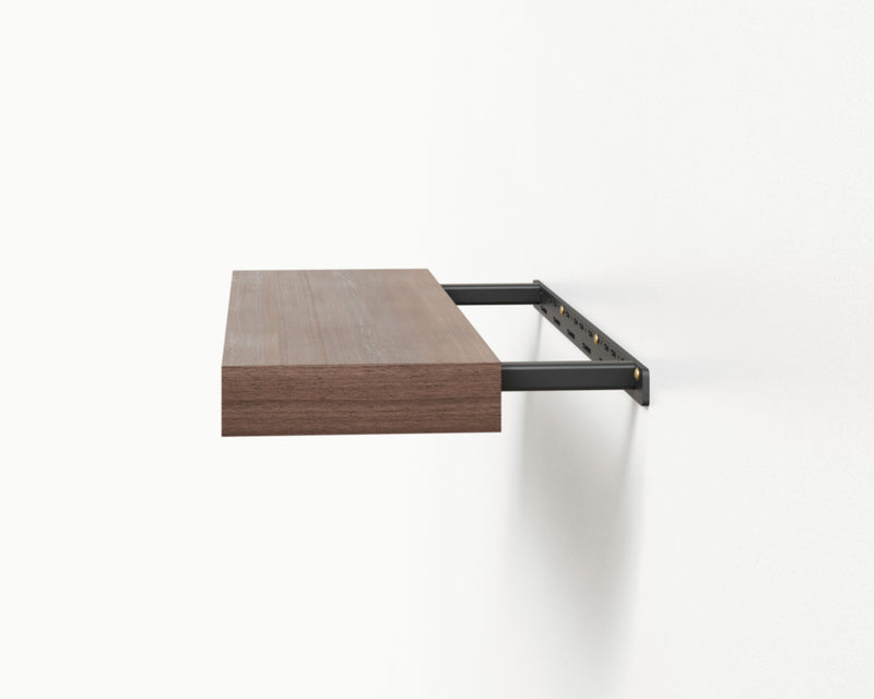 Aksel Hollow Core Floating Shelf Bracket | Shelfology®