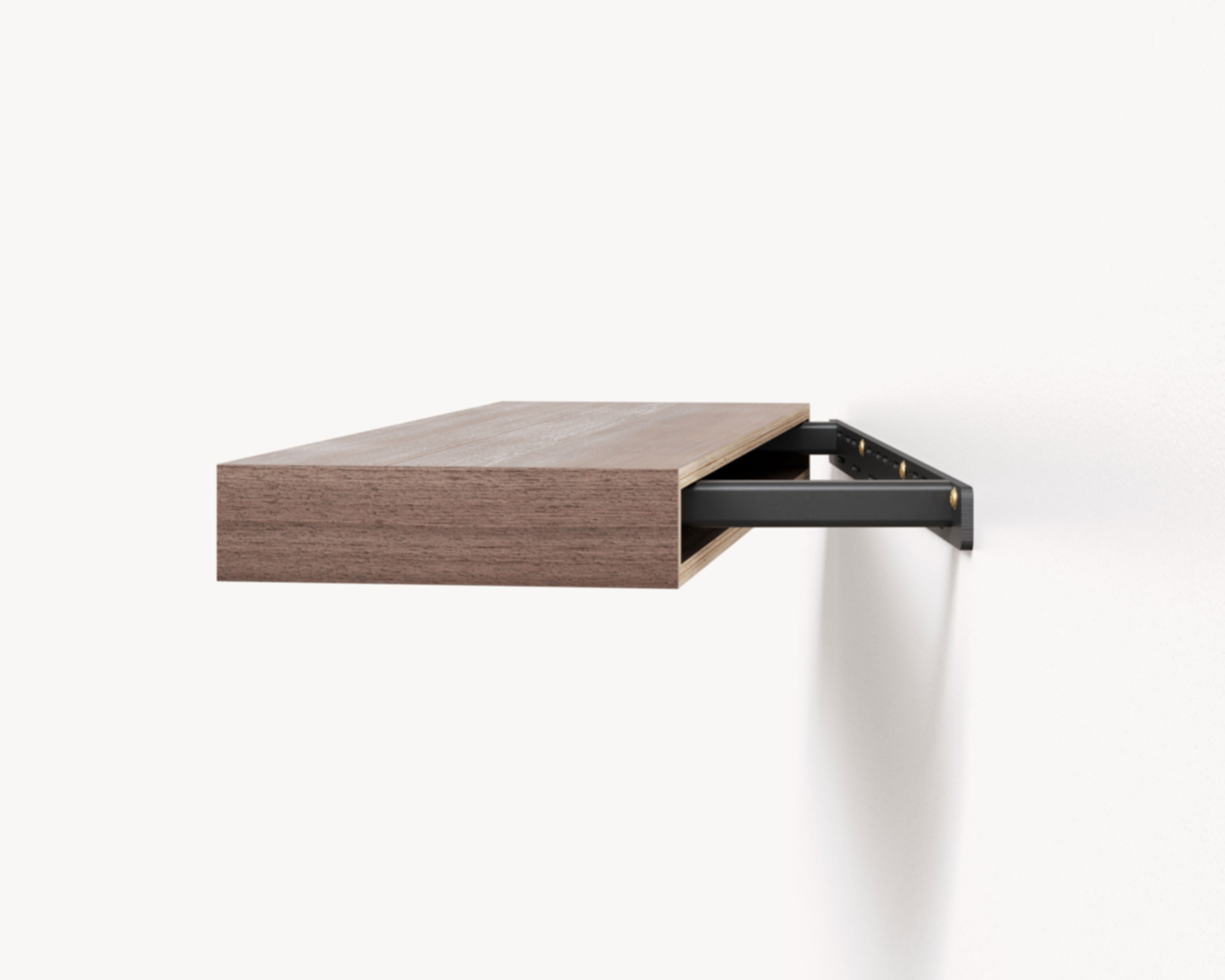 Aksel Hollow Core Floating Shelf Bracket | Shelfology®