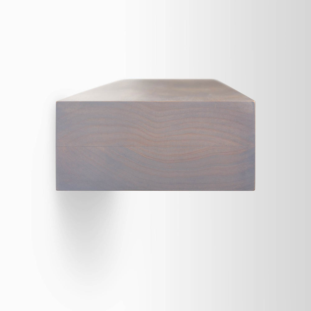 Glenn Hatch Grey Floating Mantel | Shelfology¨
