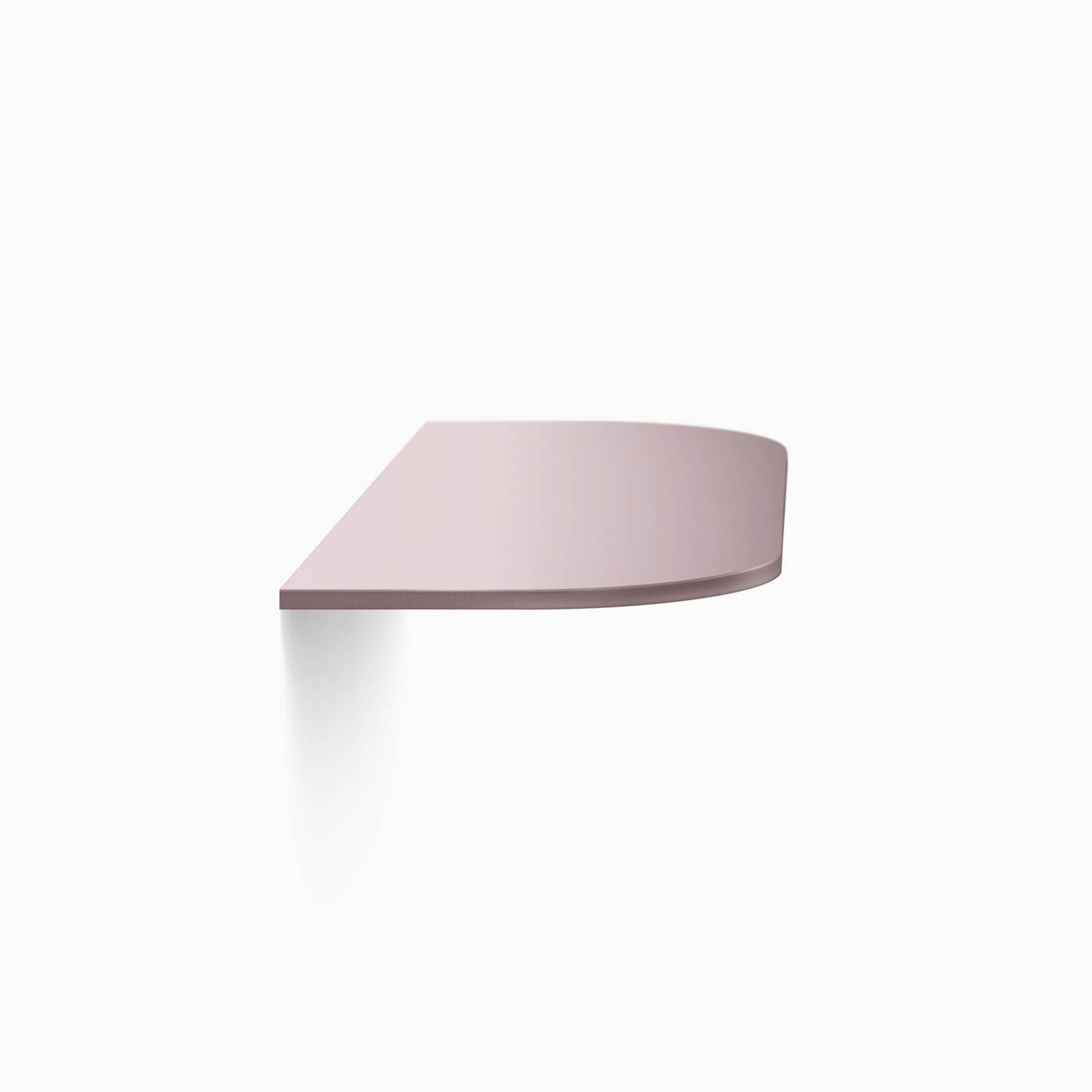 Tromso RADius Steel Floating Shelf | Shelfology®