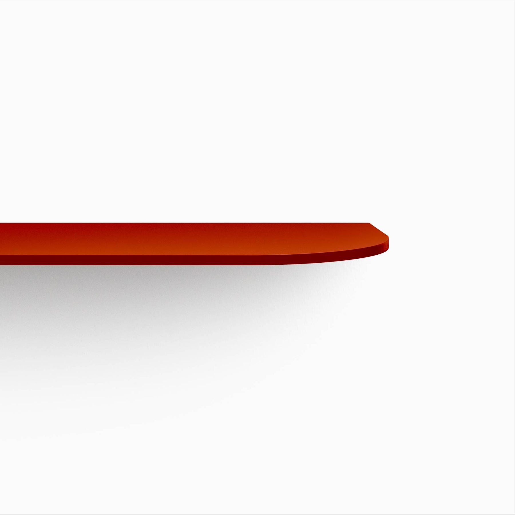 Tromso RADius Steel Floating Shelf | Shelfology®