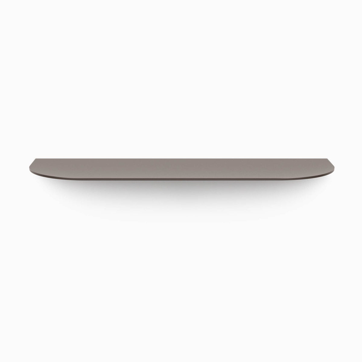 Tromso RADius Steel Floating Shelf | Shelfology®