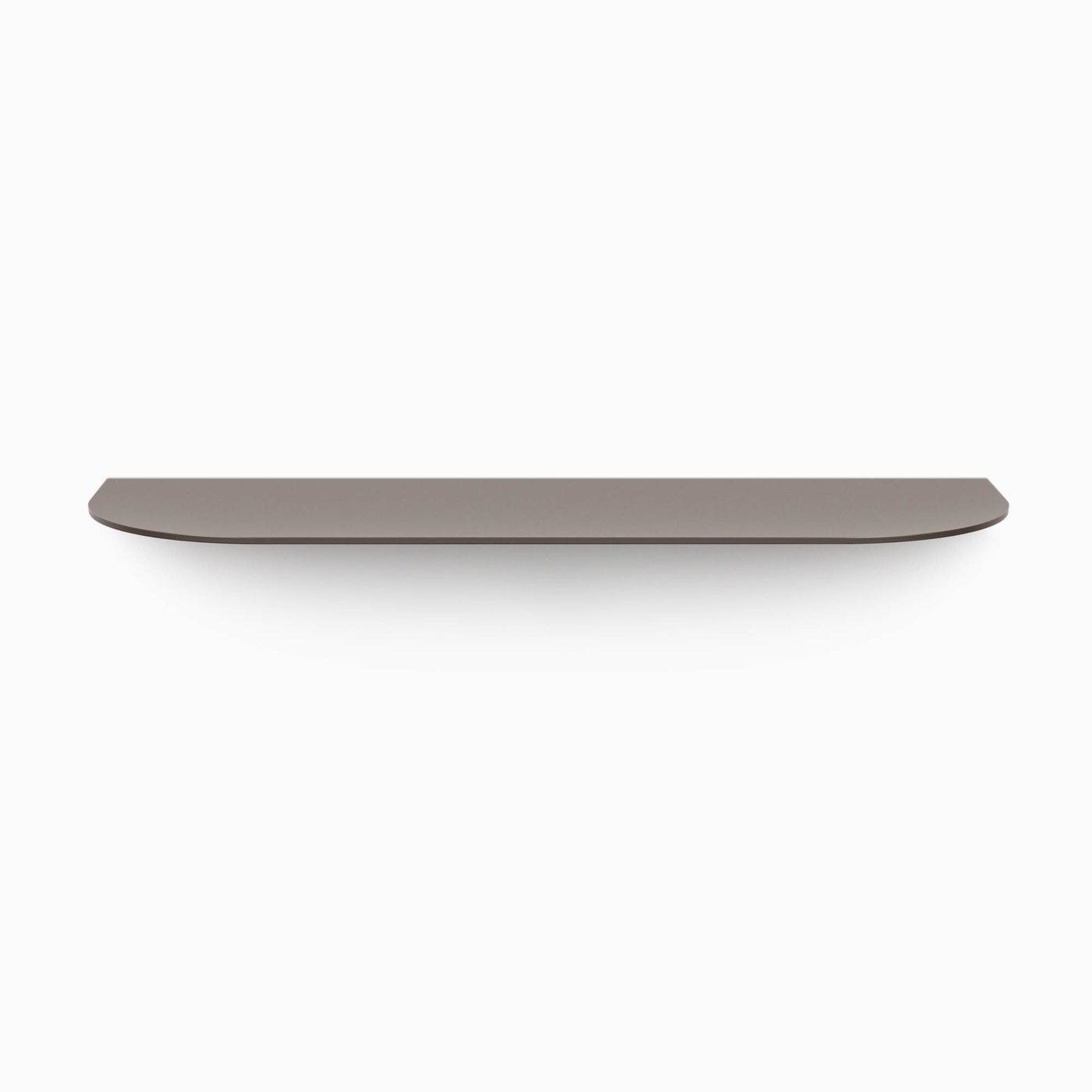 Tromso RADius Steel Floating Shelf | Shelfology®