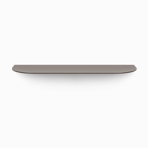 Tromso RADius Steel Floating Shelf | Shelfology®