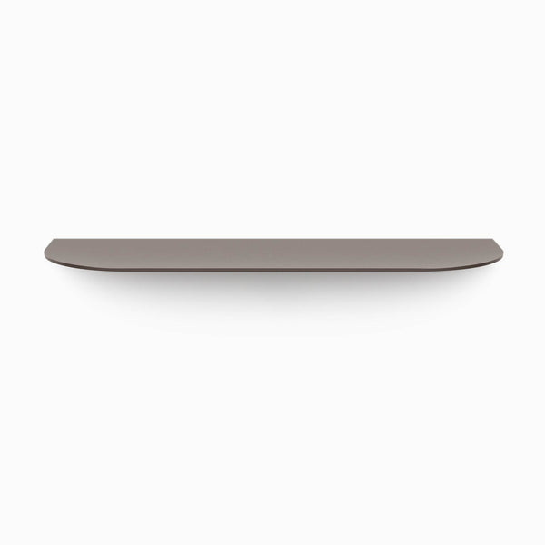 Tromso RADius Steel Floating Shelf | Shelfology®