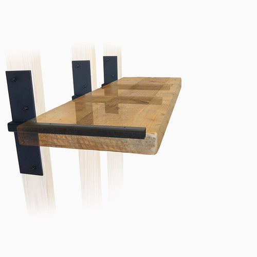 Yuri MD Black Floating Desk Bracket | Shelfology®