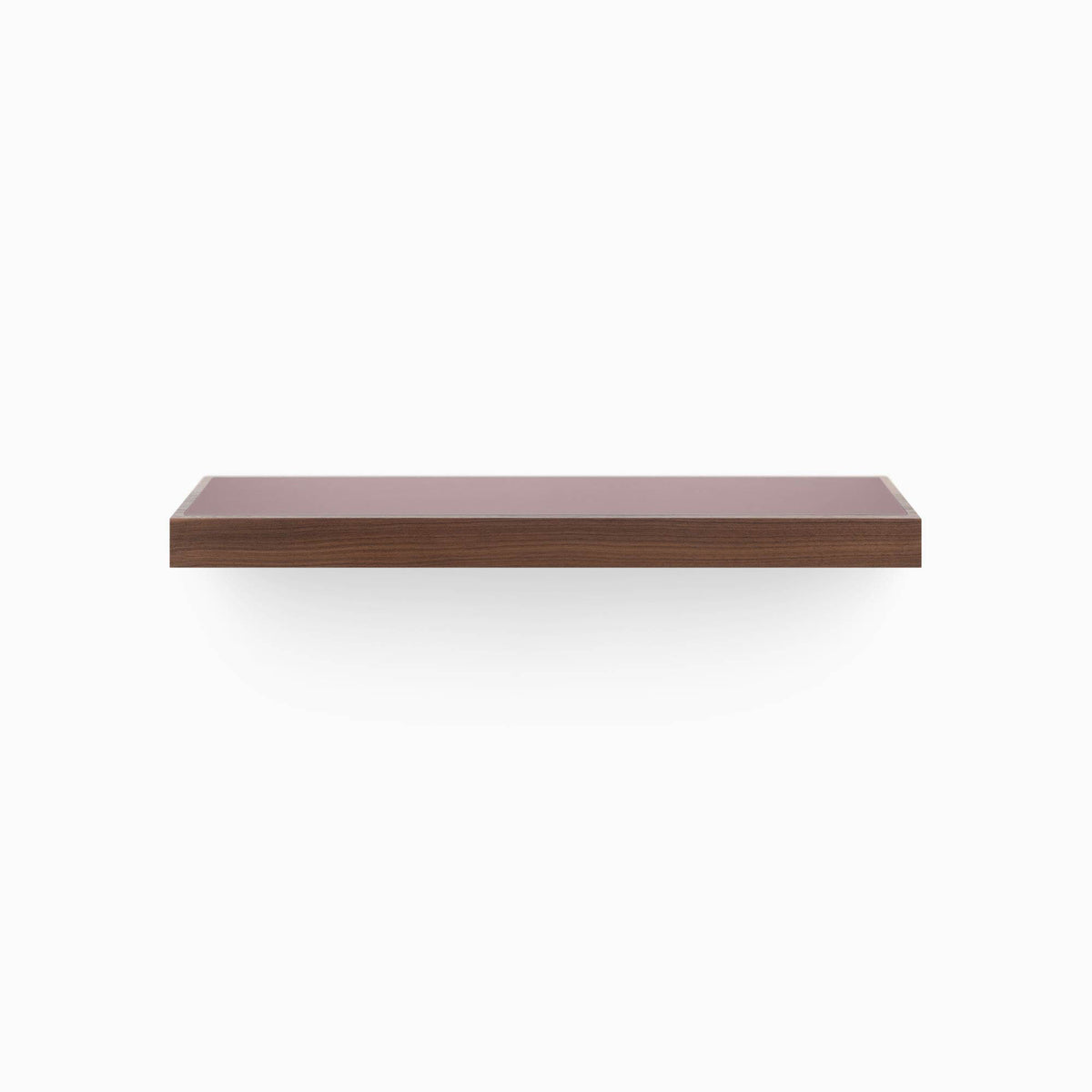 Aksel Inlay Walnut 6" Deep Floating Shelf | Shelfology¨