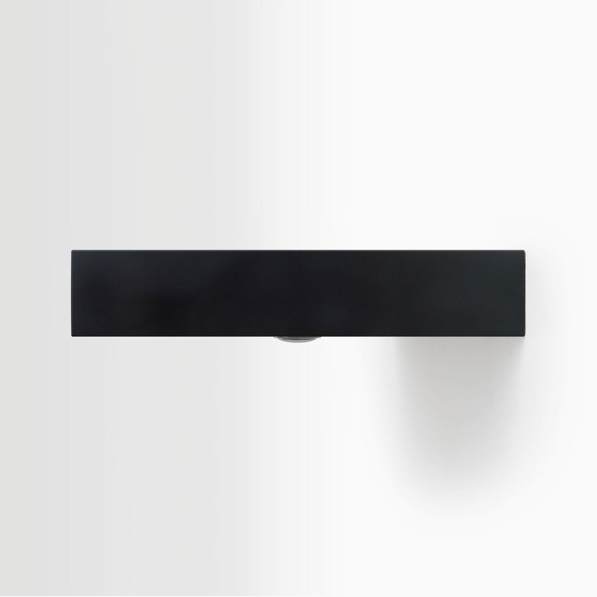 Black LED Floating Shelf | Aksel by Shelfology