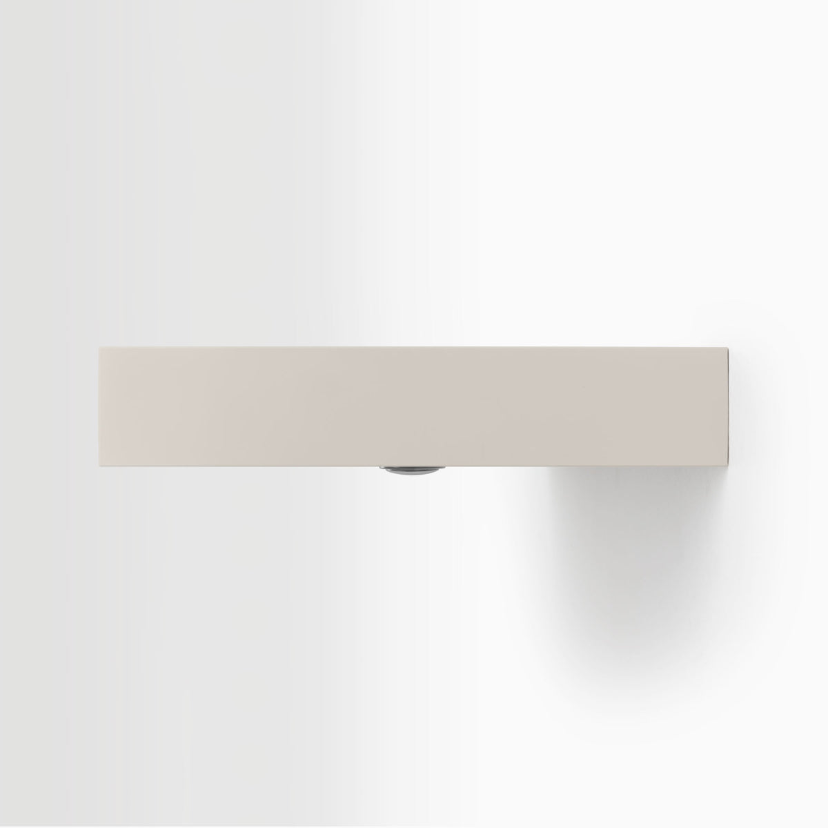 Lt Grey ‘Concretey’ LED Floating Shelf | Aksel by Shelfology