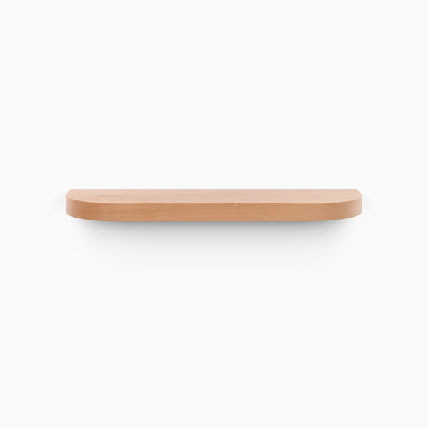 Aksel RADius Alder 6" Deep Floating Shelf | Shelfology¨