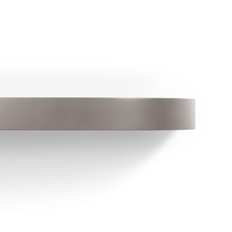 Med Grey ‘Arsenic’ Rounded Shelf | Aksel by Shelfology