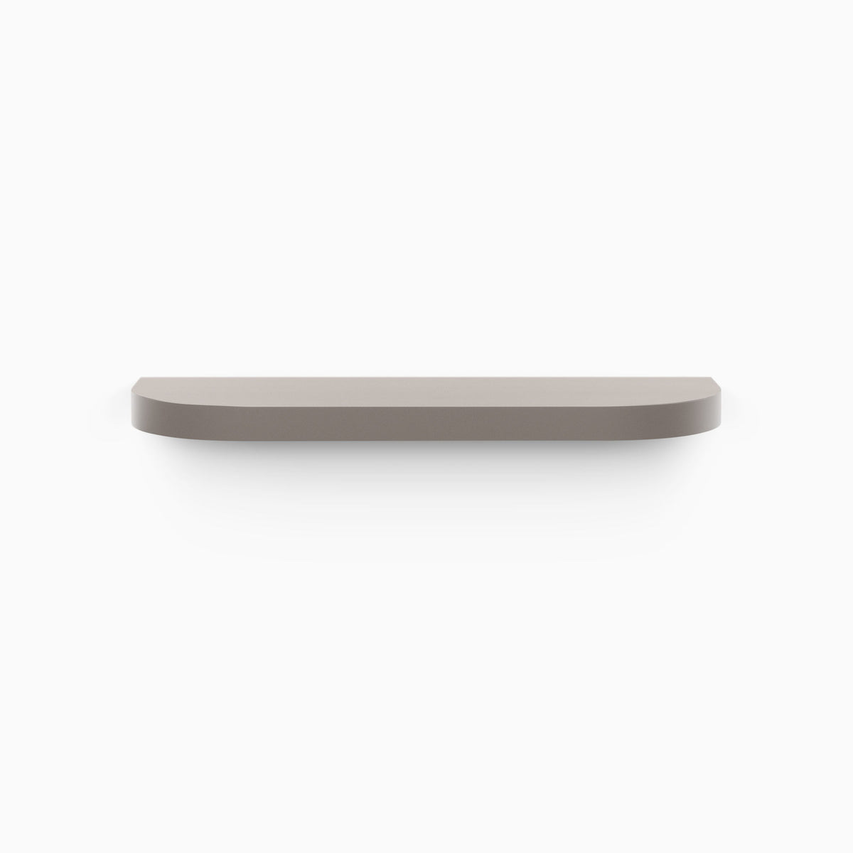 Med Grey ‘Arsenic’ Rounded Shelf | Aksel by Shelfology