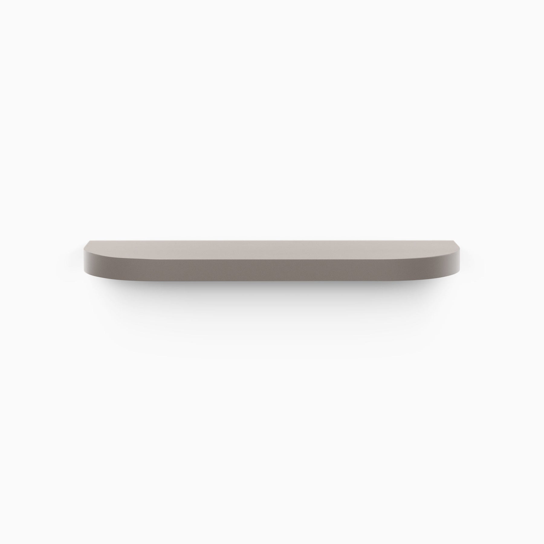 Med Grey ‘Arsenic’ Rounded Shelf | Aksel by Shelfology