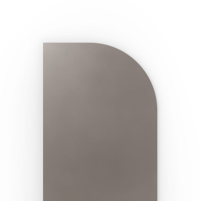 Med Grey ‘Arsenic’ Rounded Shelf | Aksel by Shelfology