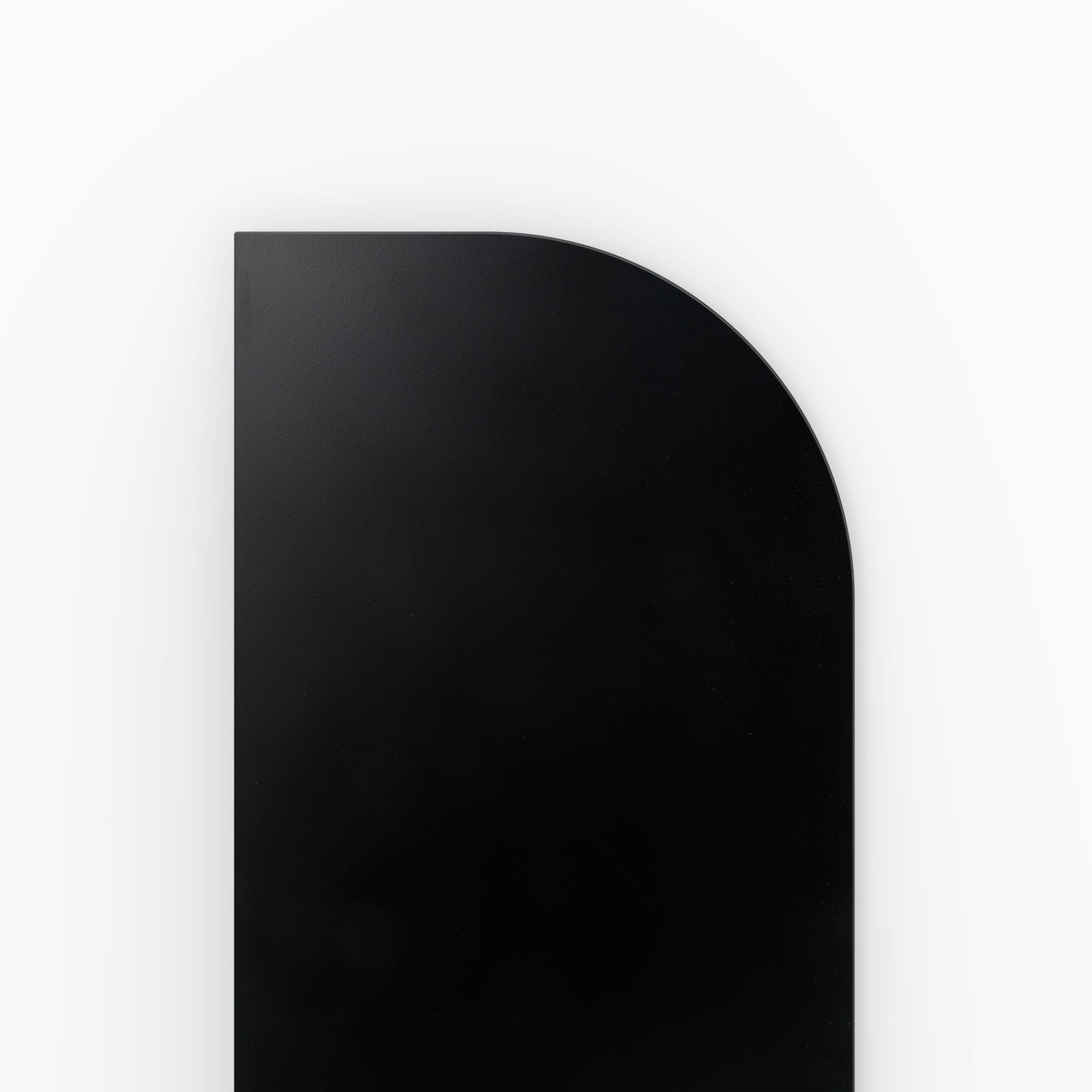 Black Rounded Floating Shelf | Aksel by Shelfology