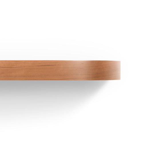 Aksel RADius Cherry Floating Shelf | Shelfology¨