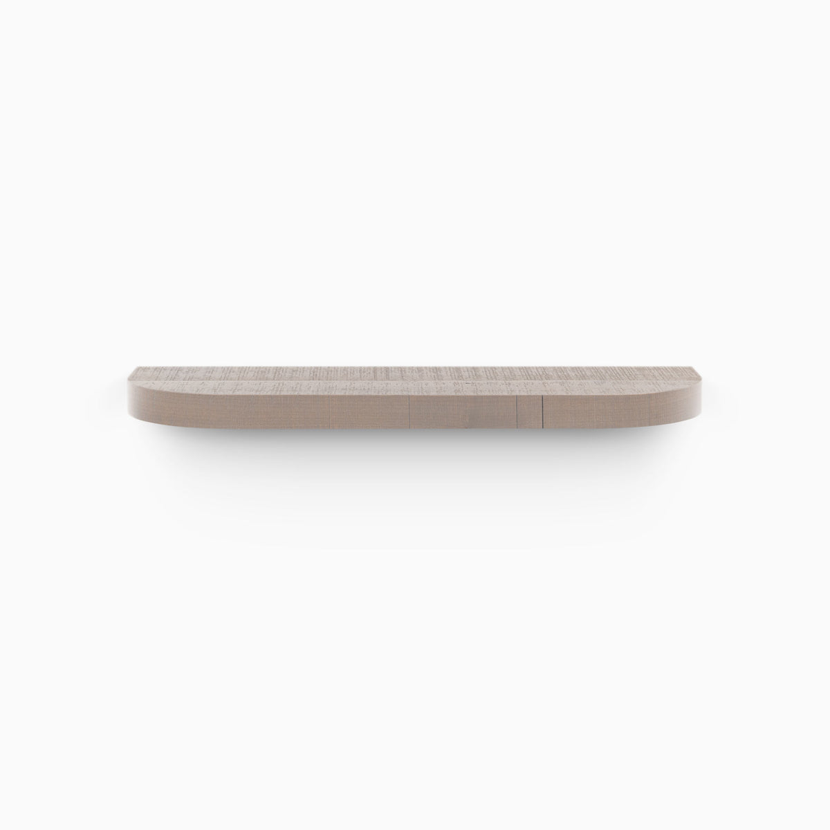 Aksel RADius Hatch Grey Rustic Floating Shelf | Shelfology¨