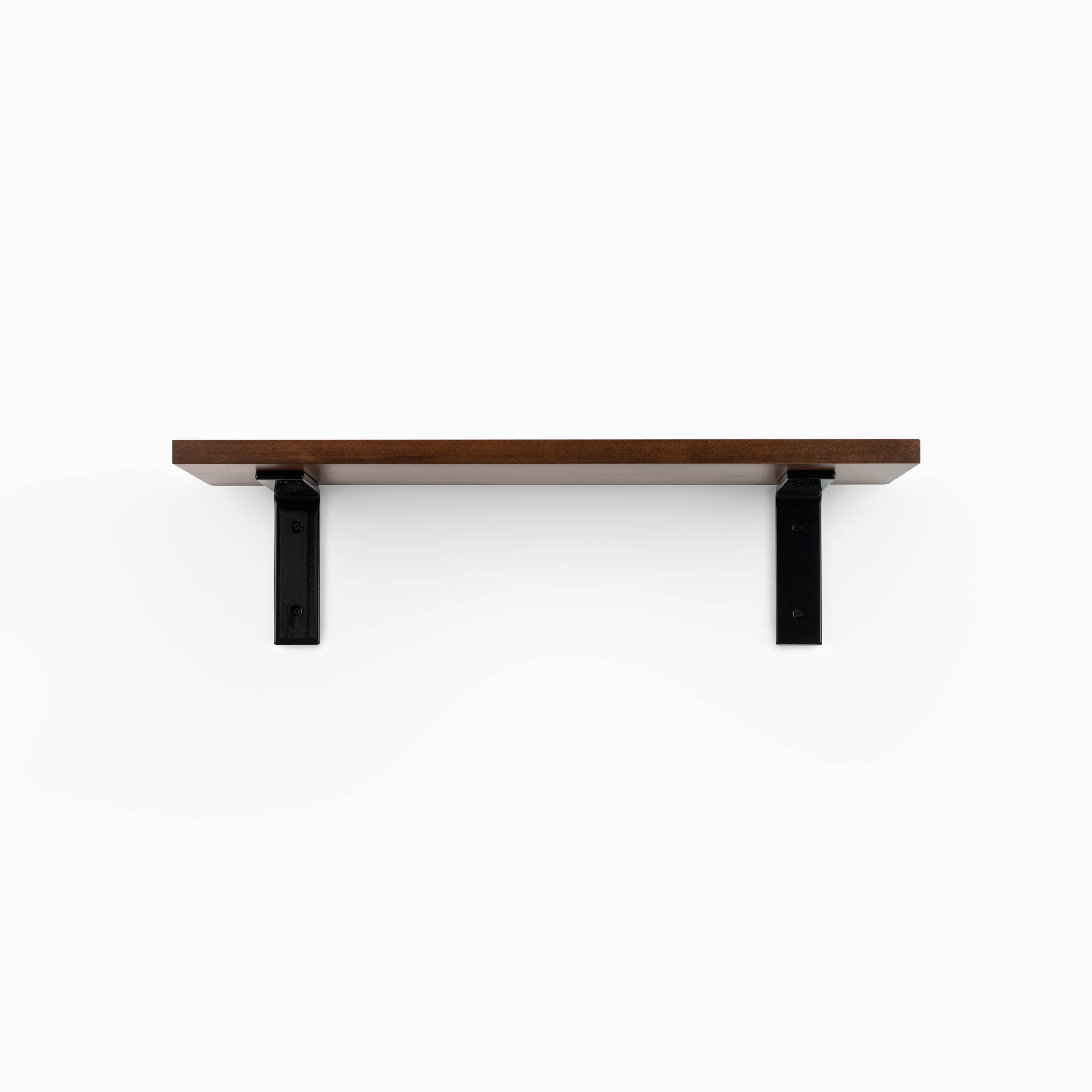 Leif Espresso Wall Shelf | Shelfology®