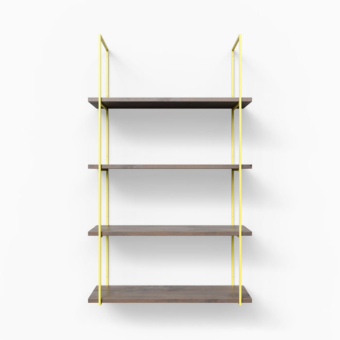 Lloyd Hatch Grey 4 Tiered Shelf | Shelfology®