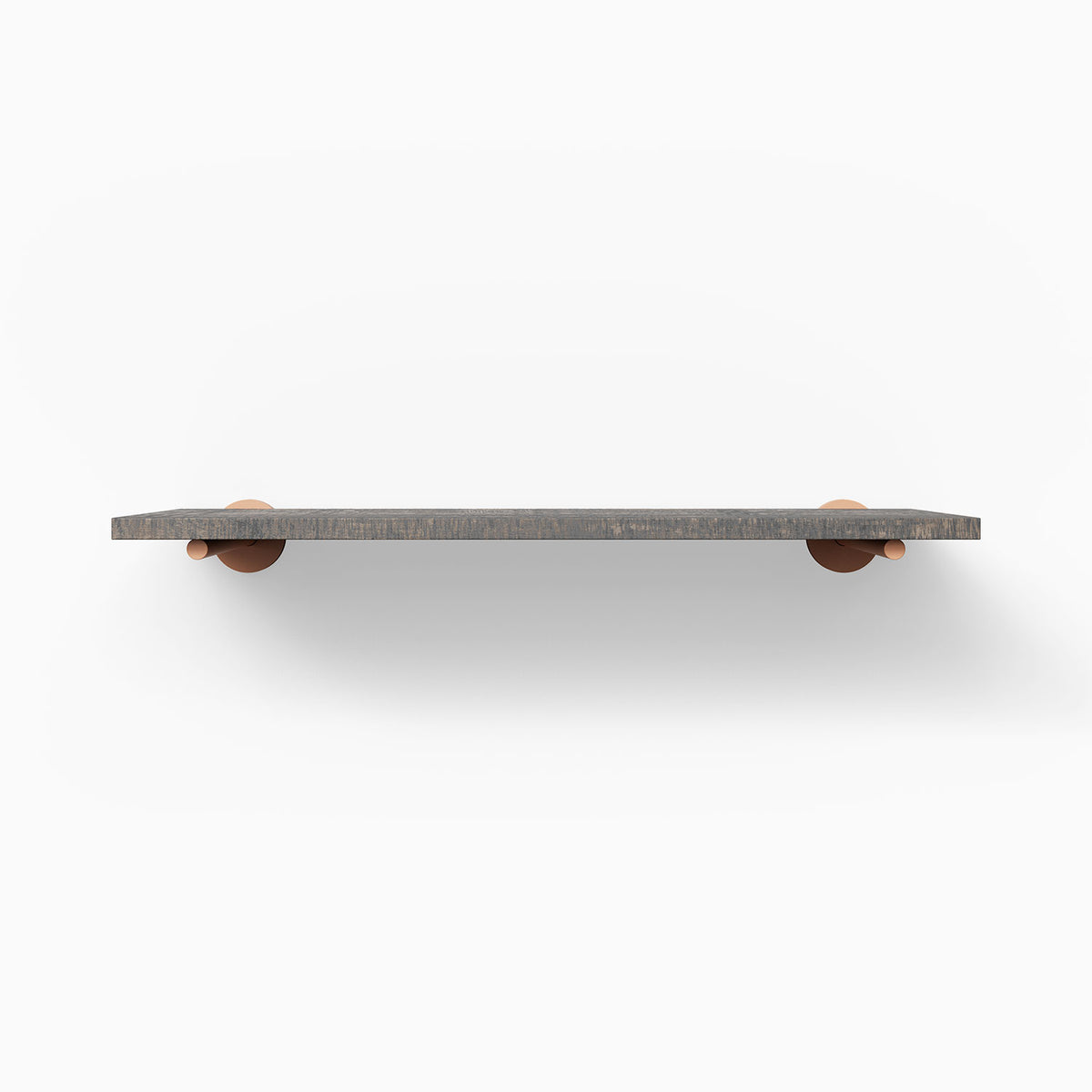 Roderick Hatch Grey Rustic Wall Shelf | Shelfology®