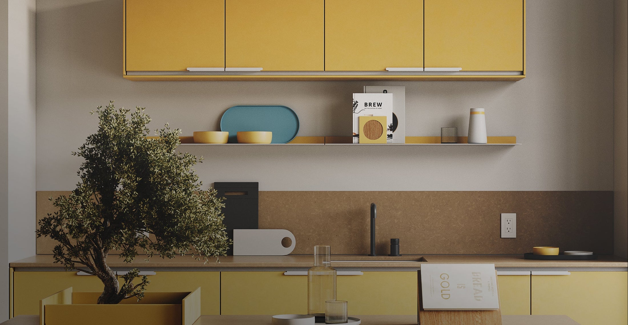 Kitchen Floating Shelves | Custom, Solid, and Sexy. The Way To Display ...