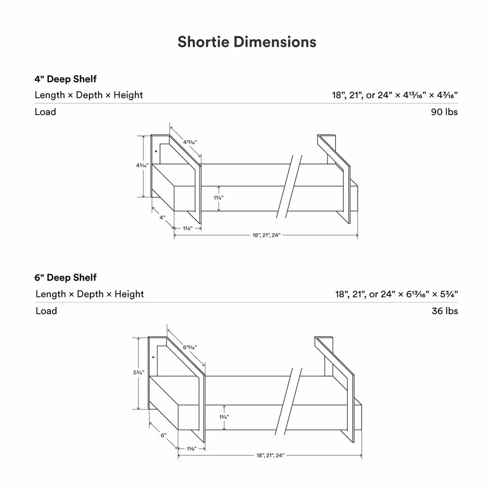 Shortie Walnut Wall Shelf– Solid Wood Wall Display | Shelfology®