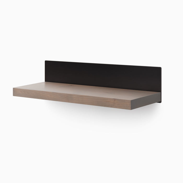 Skaksel Hatch Grey Floating Shelf | Shelfology¨