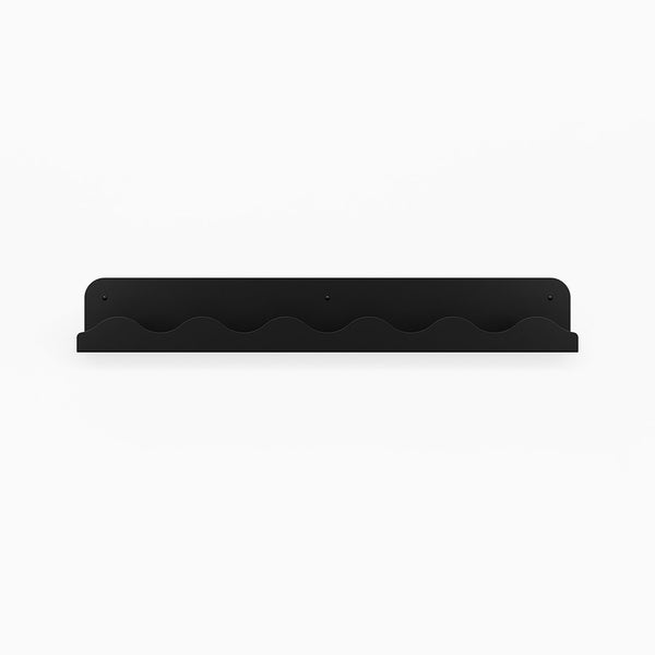 Wave Picture Ledge – Modern Floating Shelf for Art & Photos | Shelfology