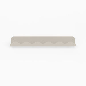 Wave Picture Ledge – Modern Floating Shelf for Art & Photos | Shelfology