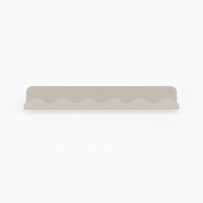 Wave Picture Ledge – Modern Floating Shelf for Art & Photos | Shelfology
