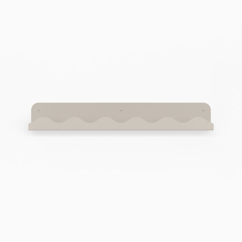 Wave Picture Ledge – Modern Floating Shelf for Art & Photos | Shelfology
