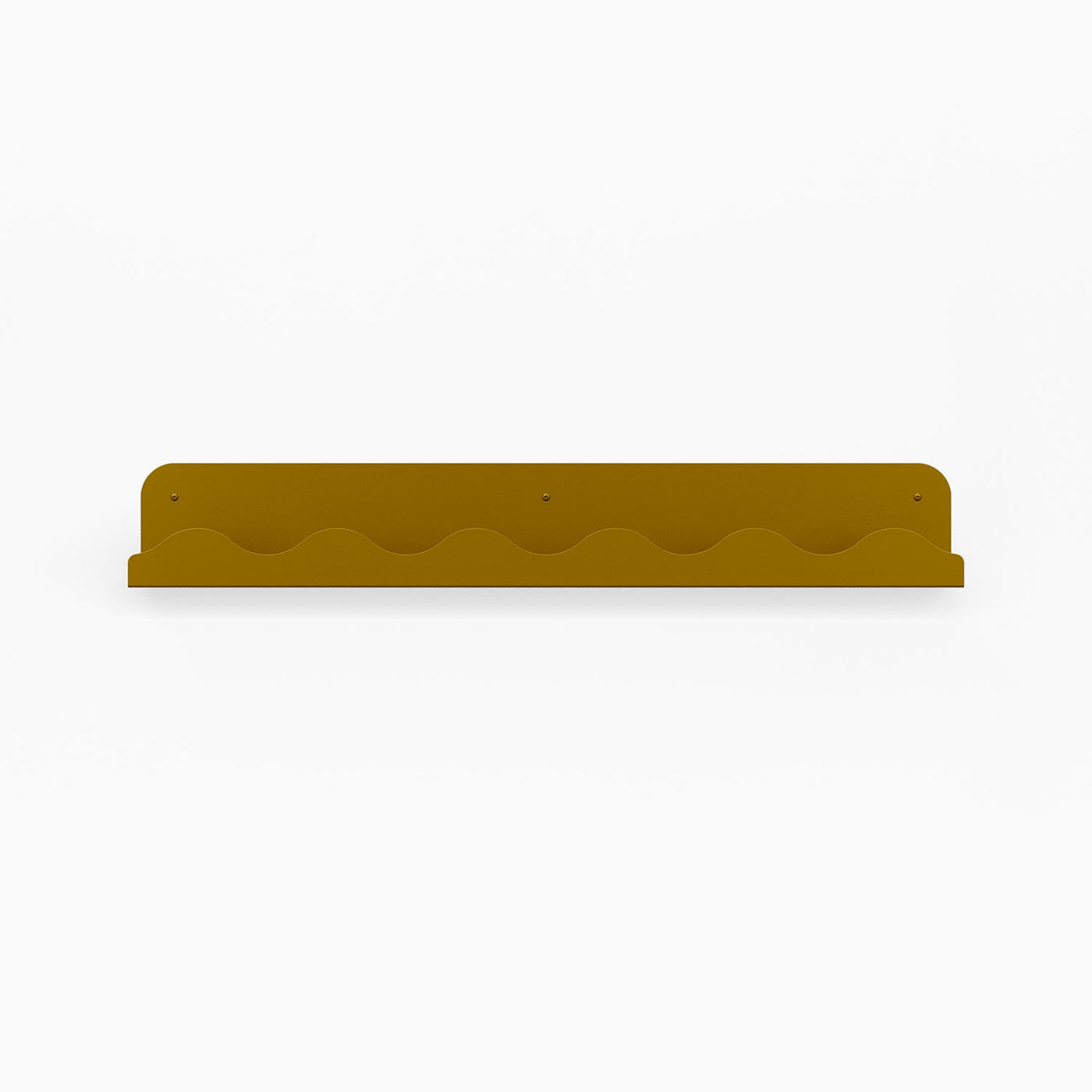 Wave Picture Ledge – Modern Floating Shelf for Art & Photos | Shelfology