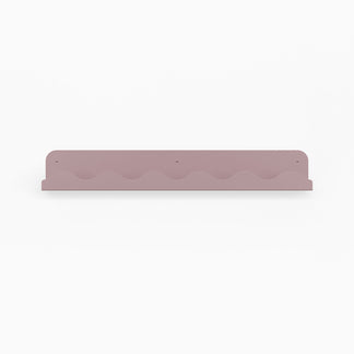 Wave Picture Ledge – Modern Floating Shelf for Art & Photos | Shelfology