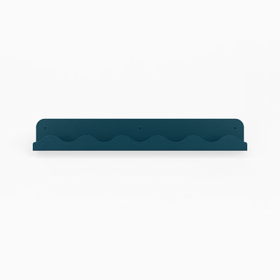 Wave Picture Ledge – Modern Floating Shelf for Art & Photos | Shelfology